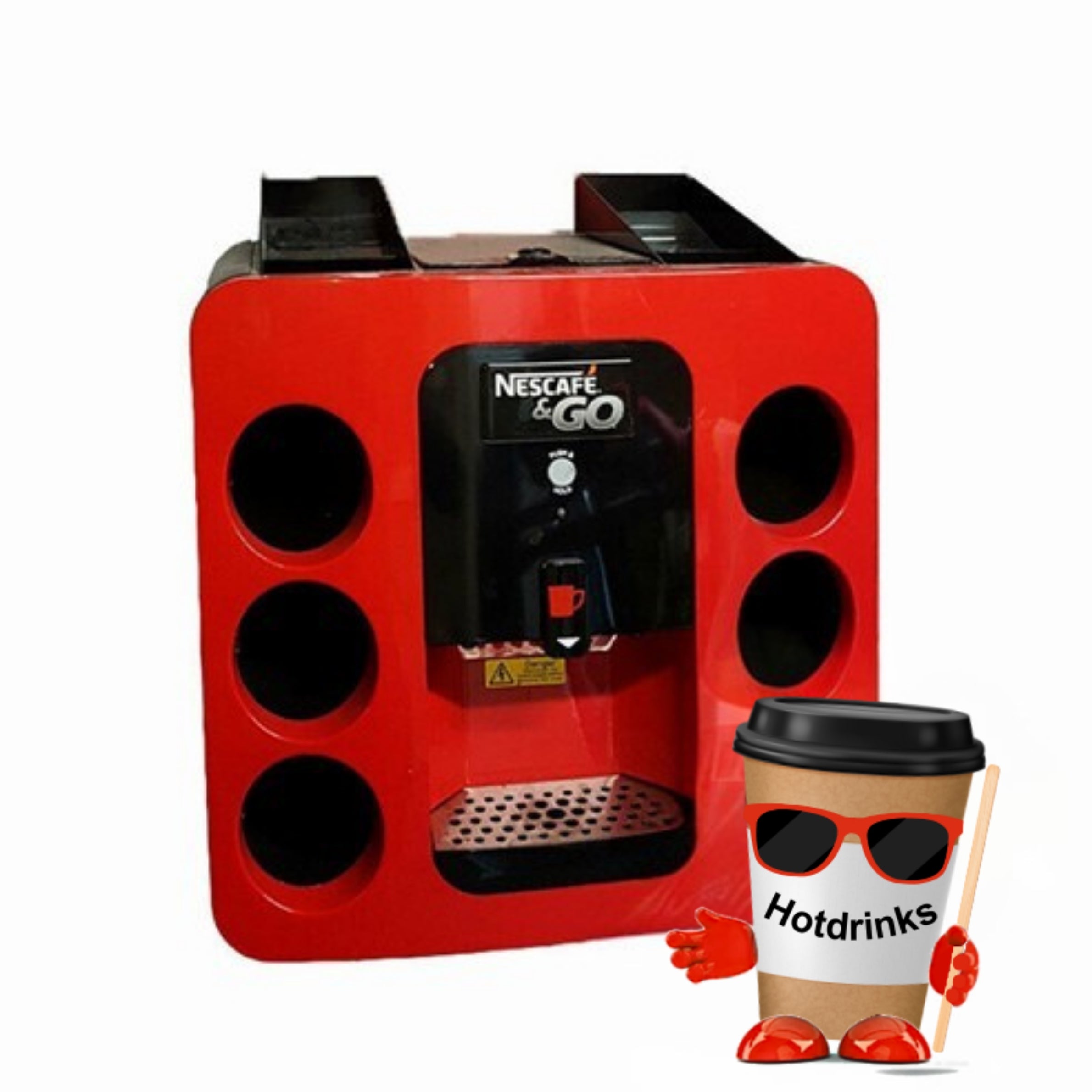 Nescafe & Go Dispenser for 12oz/2Go Drinks – In Cup Drinks