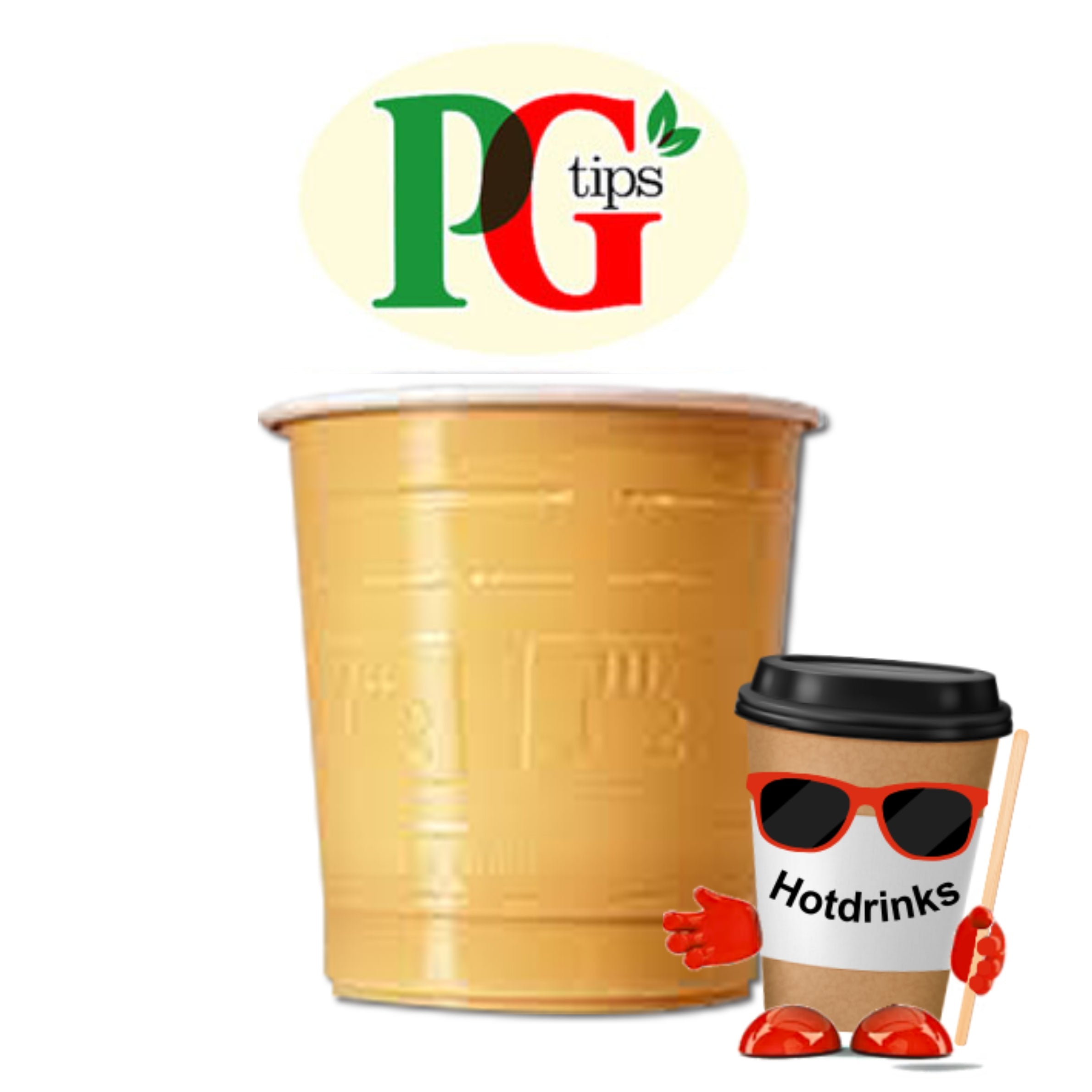 73mm PG Tips Tea 'Tagged' White – In Cup Drinks