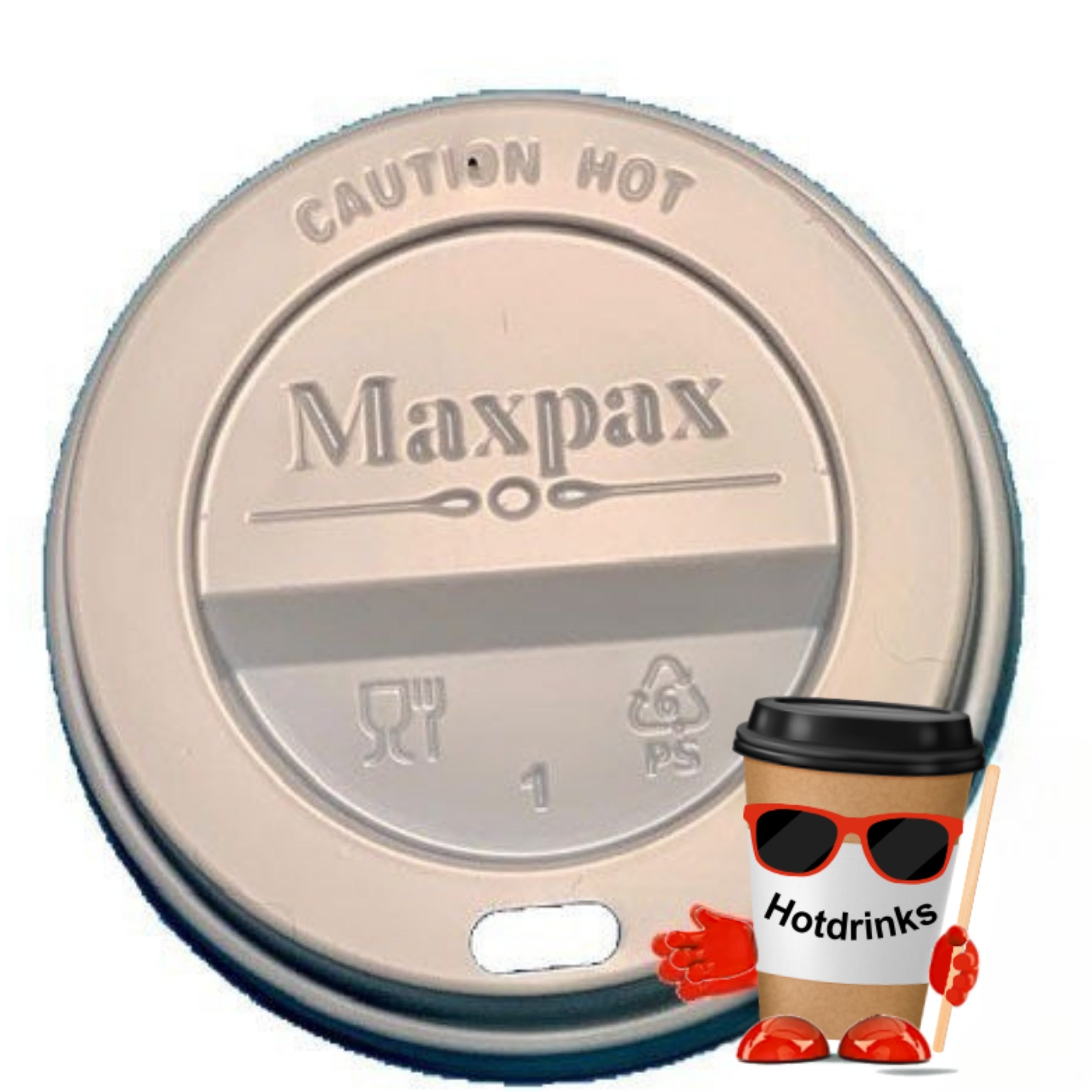 76mm Sip Through Lids (100/1,000) – In Cup Drinks