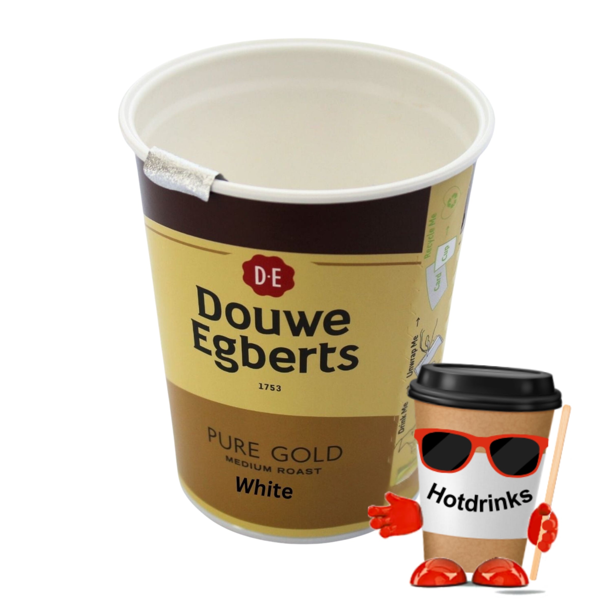2Go Douwe Egbert White Coffee – In Cup Drinks